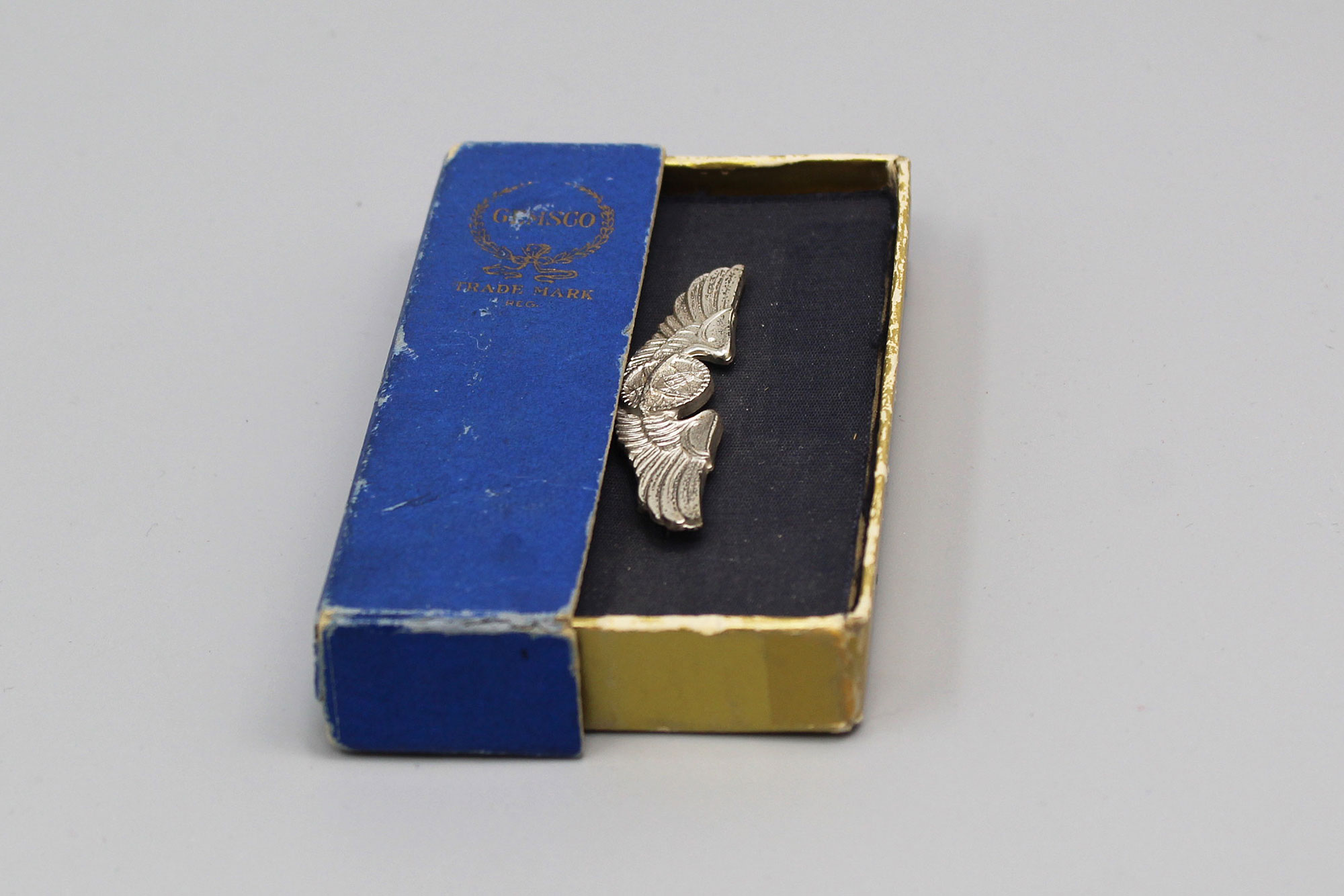US AAF Navigator Small Sterling Wings in Box . W248 - Time Traveler ...