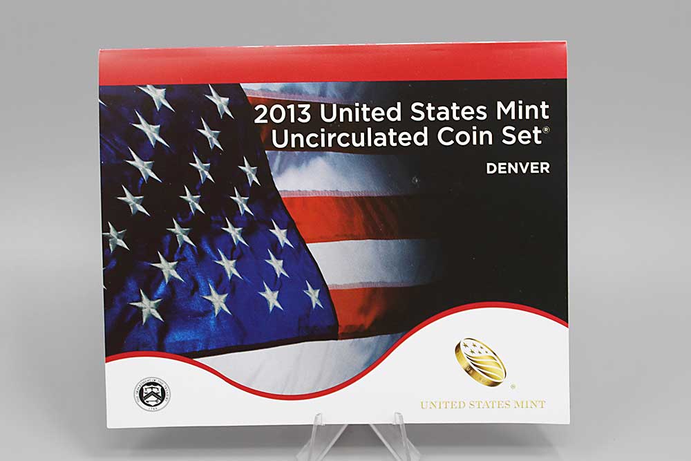 2013 Denver US Mint Unc Coin Set . COIN416 - Time Traveler Militaria