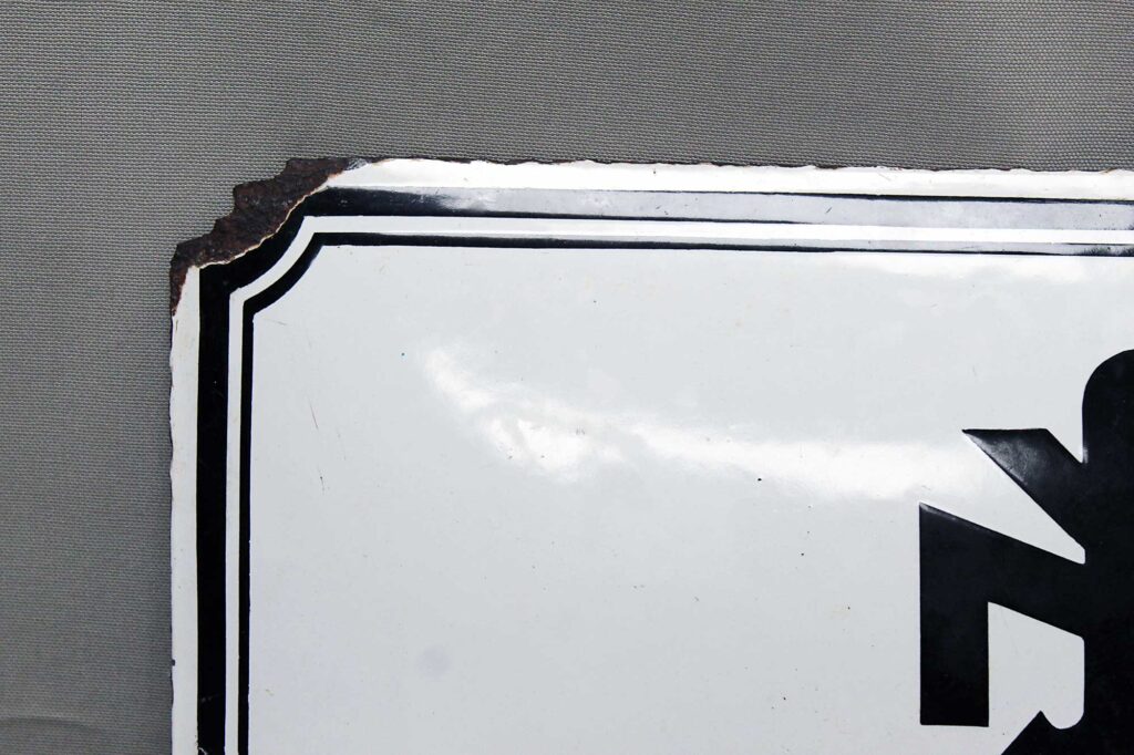 WW2 German NSV Social Welfare Enamel Sign . EFL6182cxa - Time Traveler ...