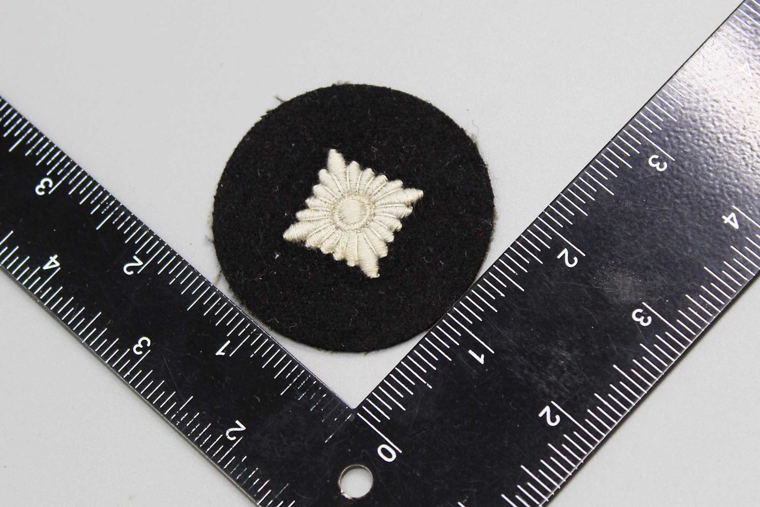 WW2 German SS Rank Pip Insignia . EFL6208cxdw - Time Traveler Militaria