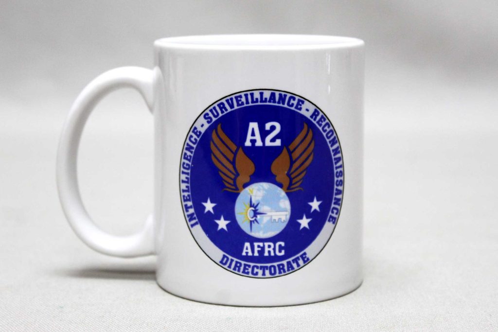 USAF Mug AF Reserve Command AFRC A2 . FLU3768 - Time Traveler Militaria