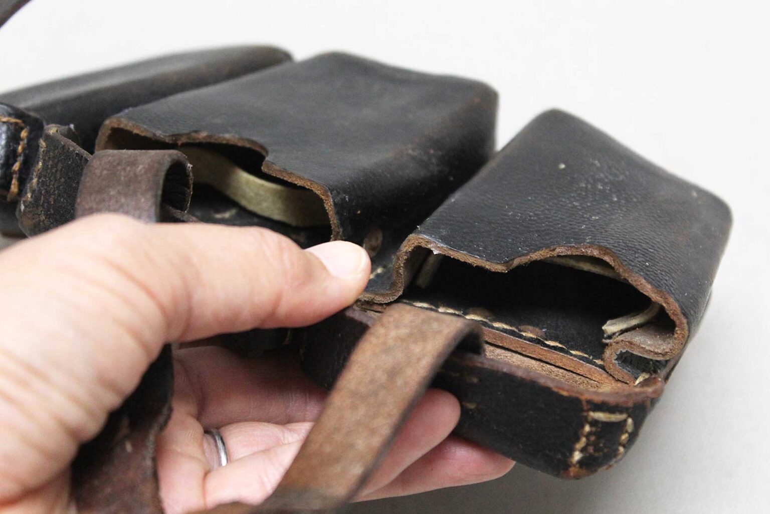 WW2 German K98 Ammo Pouch . EFL6124C - Time Traveler Militaria