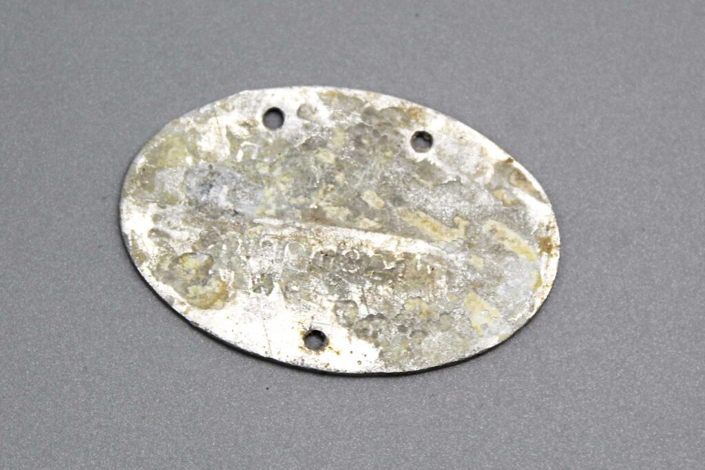 WW2 German Kriegsmarine ID Tag . EFL6192cxa - Time Traveler Militaria