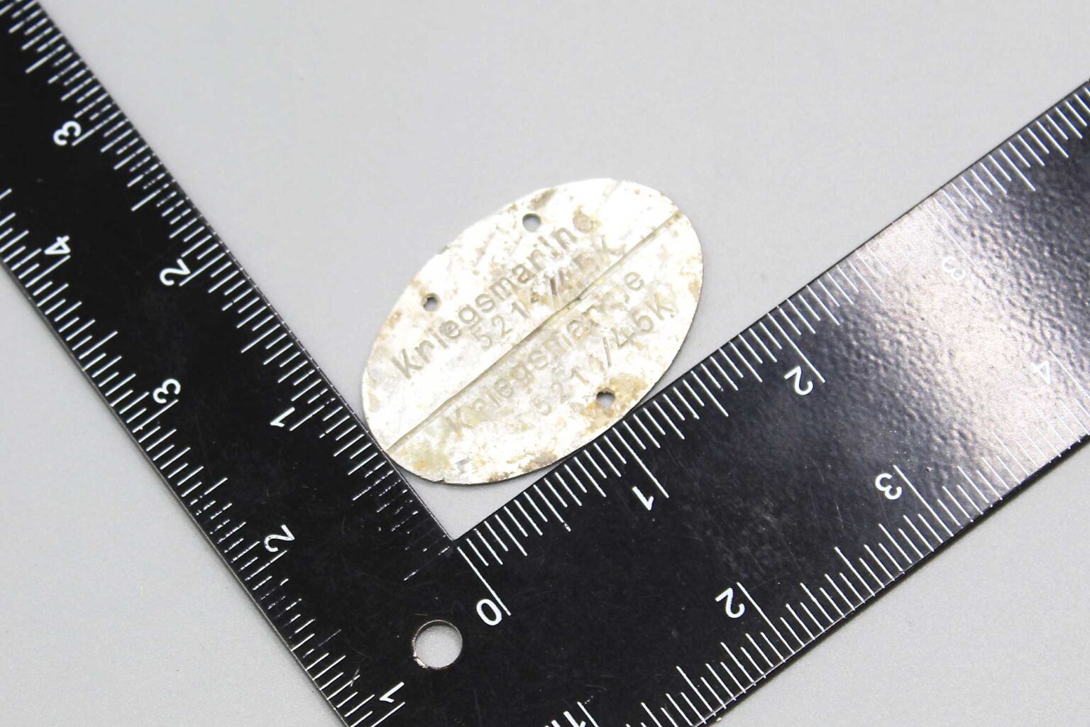 WW2 German Kriegsmarine ID Tag . EFL6192cxa - Time Traveler Militaria