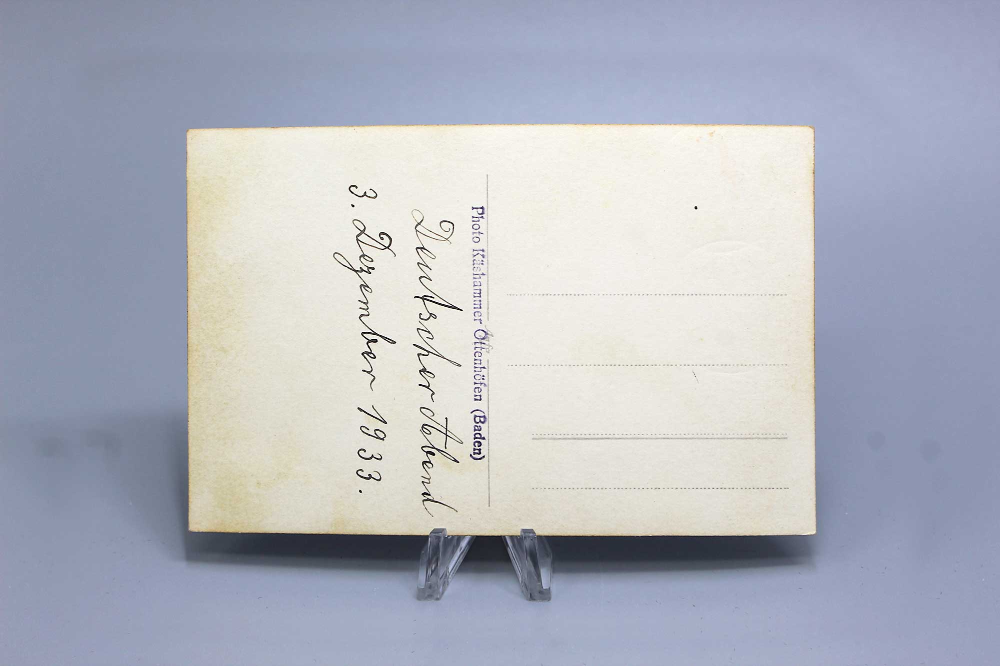 WW2 German Photo Postcard 1933 . GD941 - Time Traveler Militaria