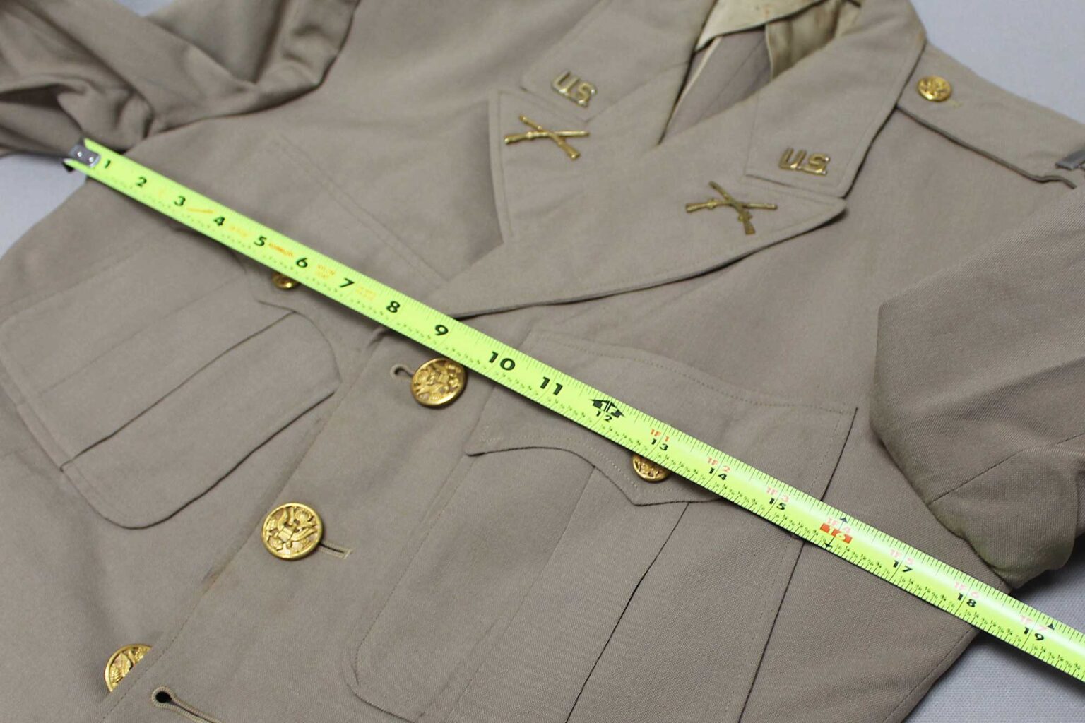 WW2 US IX (9th) Corps Army Officers Tunic . UA439 - Time Traveler Militaria