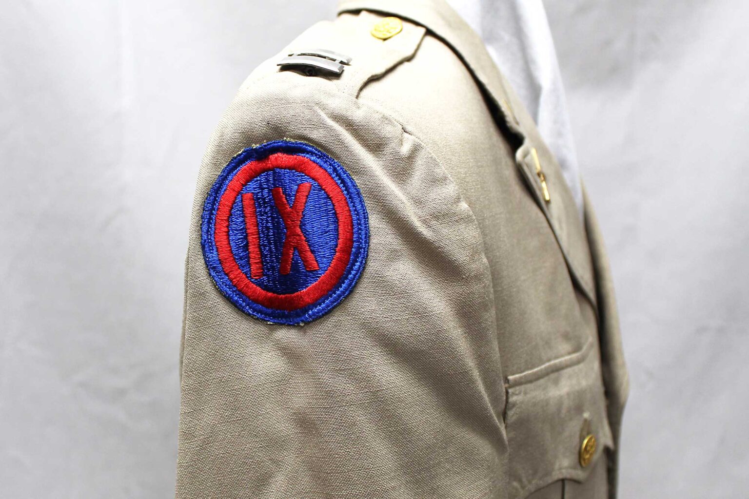 WW2 US IX (9th) Corps Army Officers Tunic . UA439 - Time Traveler Militaria