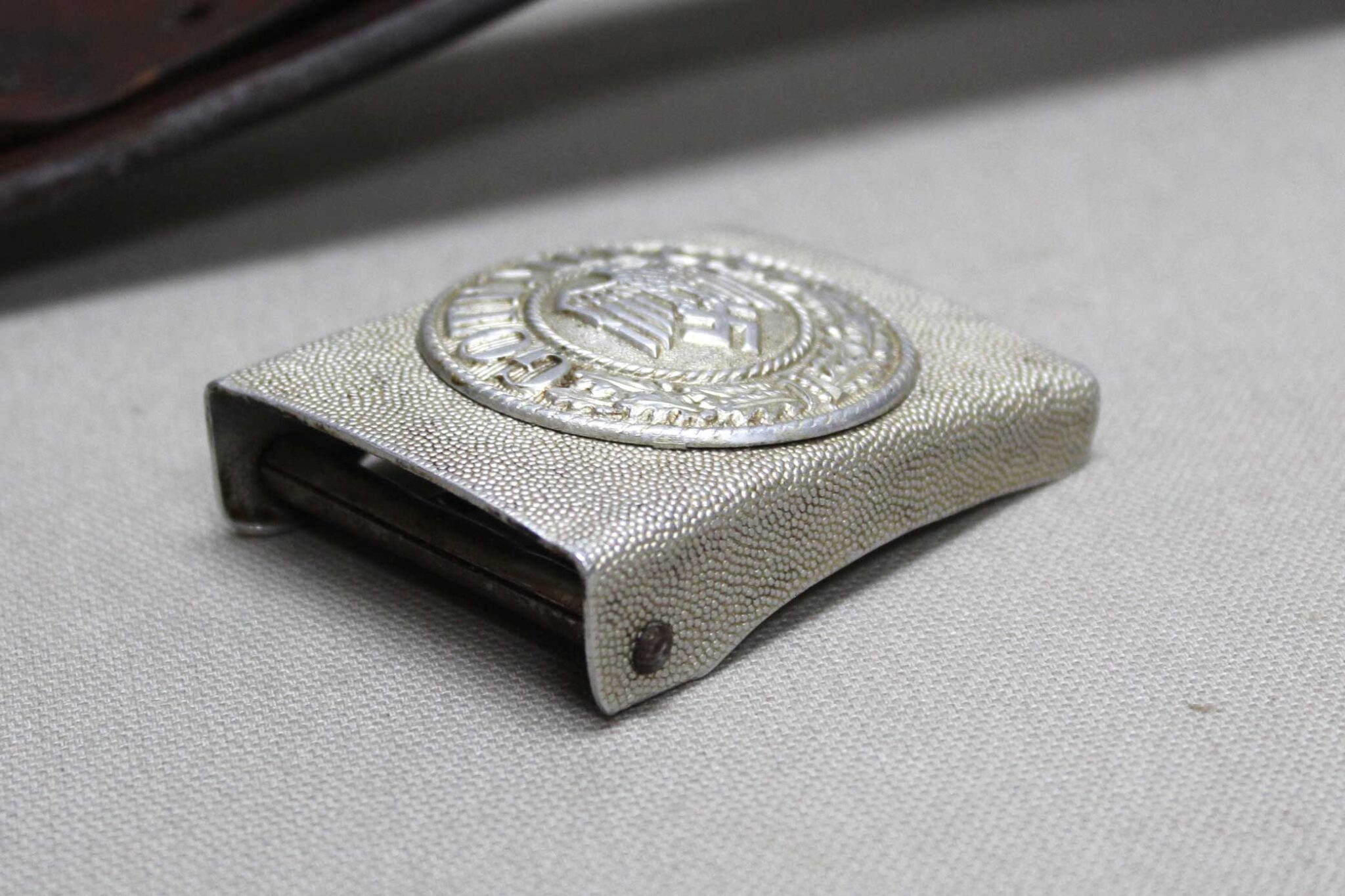 WW2 German Army Buckle w/Belt 1933 . BMM1010 - Time Traveler Militaria