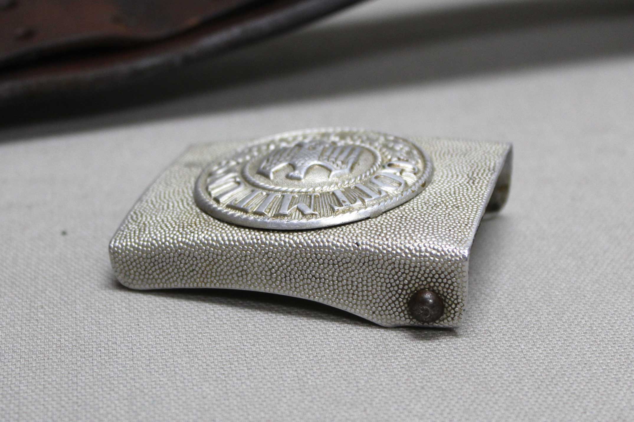 WW2 German Army Buckle w/Belt 1933 . BMM1010 - Time Traveler Militaria