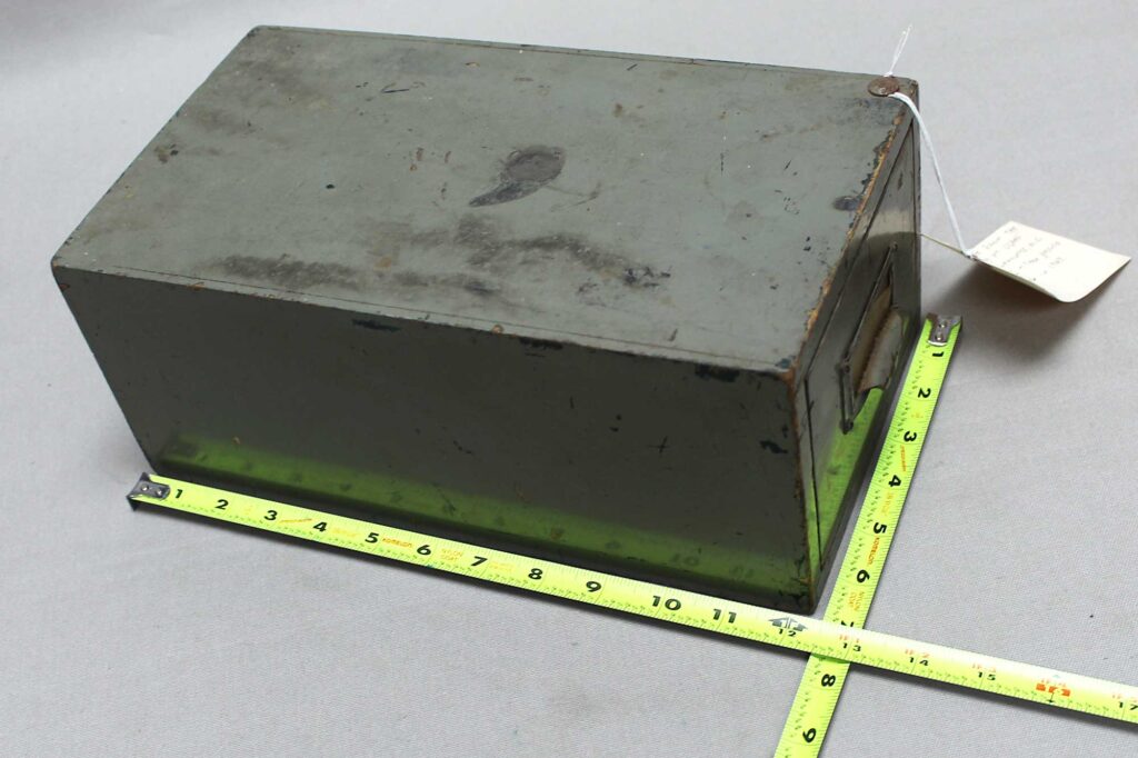 WW2 US Wooden File Cabinet Drawer Morris Field NC . FLU3782 - Time ...