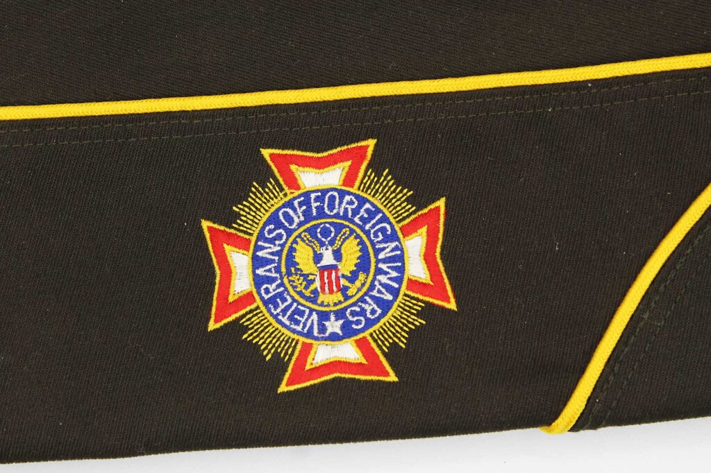 US VFW Garrison Cap NC - Size 7 1/4 . HU1175 - Time Traveler Militaria