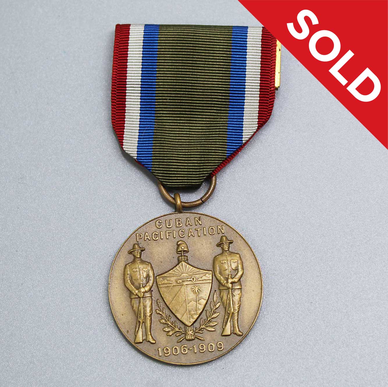 us cuban pacification medal - Time Traveler Militaria