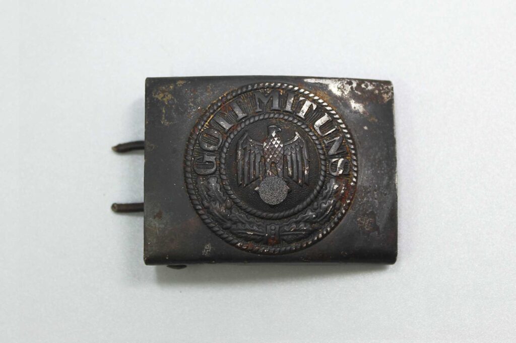 WW2 German Costal Artillery Buckle - B&N-42 . BMM654 - Time Traveler ...