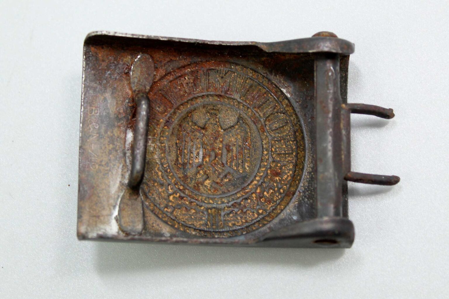 WW2 German Costal Artillery Buckle - B&N-42 . BMM654 - Time Traveler ...