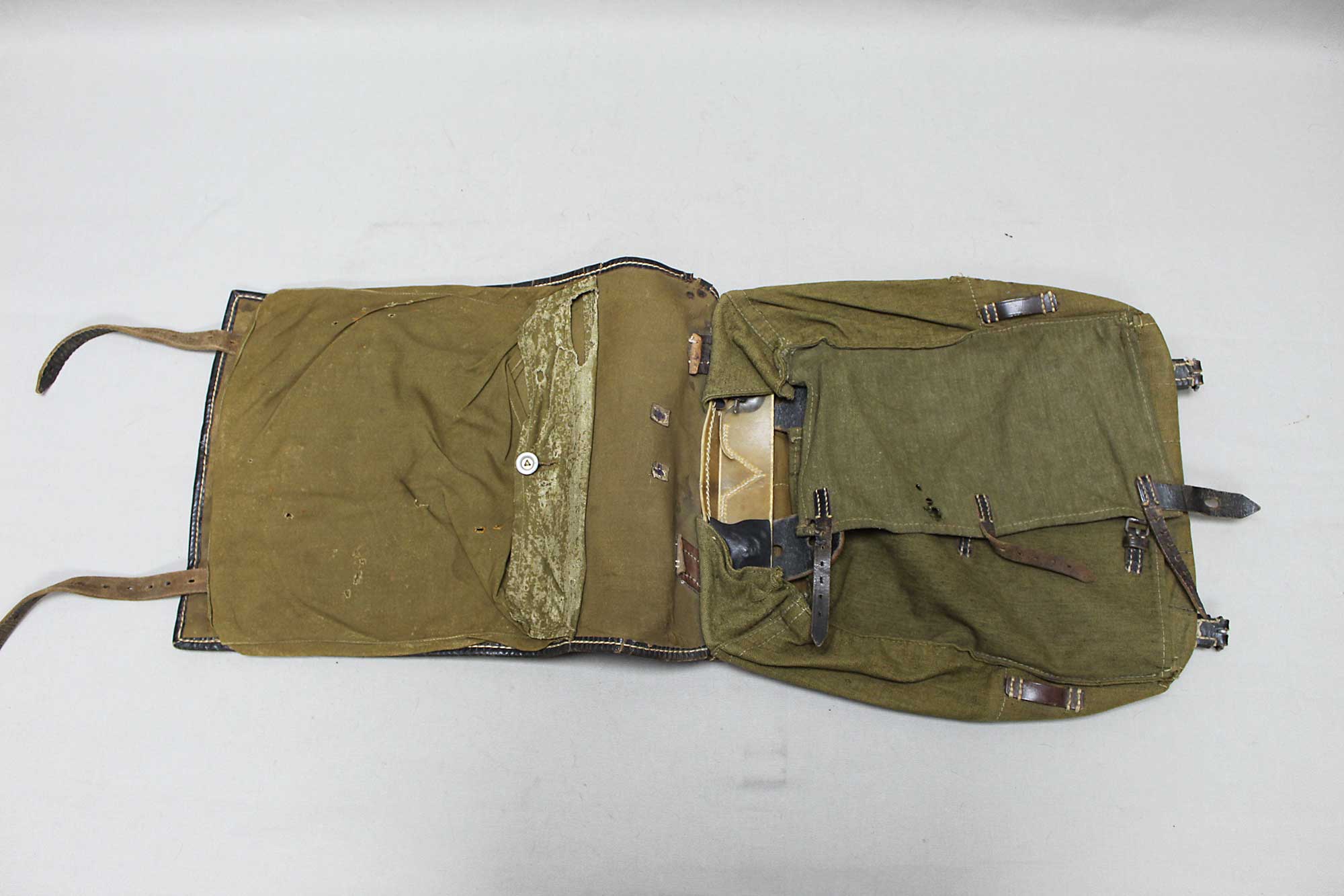 WW2 German Pony Fur Backpack 1941 . EFL1981 - Time Traveler Militaria