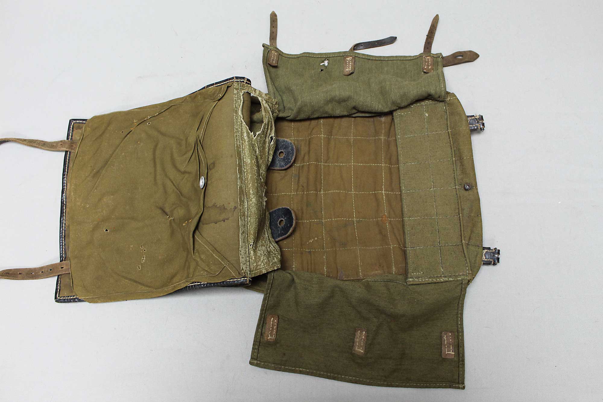 WW2 German Pony Fur Backpack 1941 . EFL1981 - Time Traveler Militaria