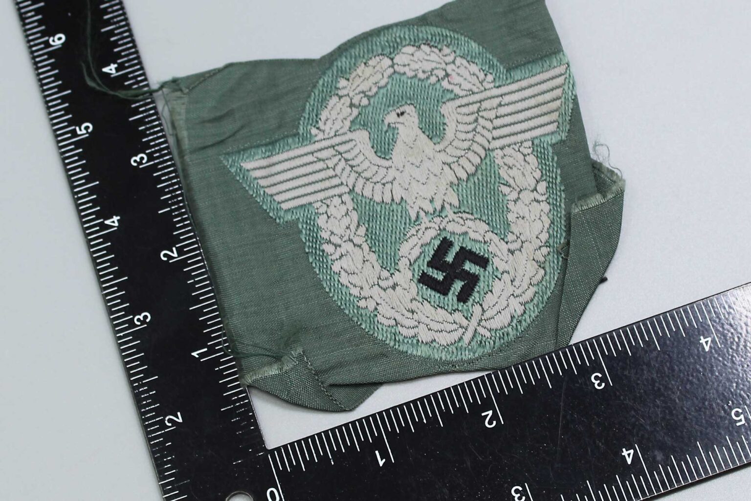 WW2 German Police Sleeve Eagle . EFL6230 - Time Traveler Militaria