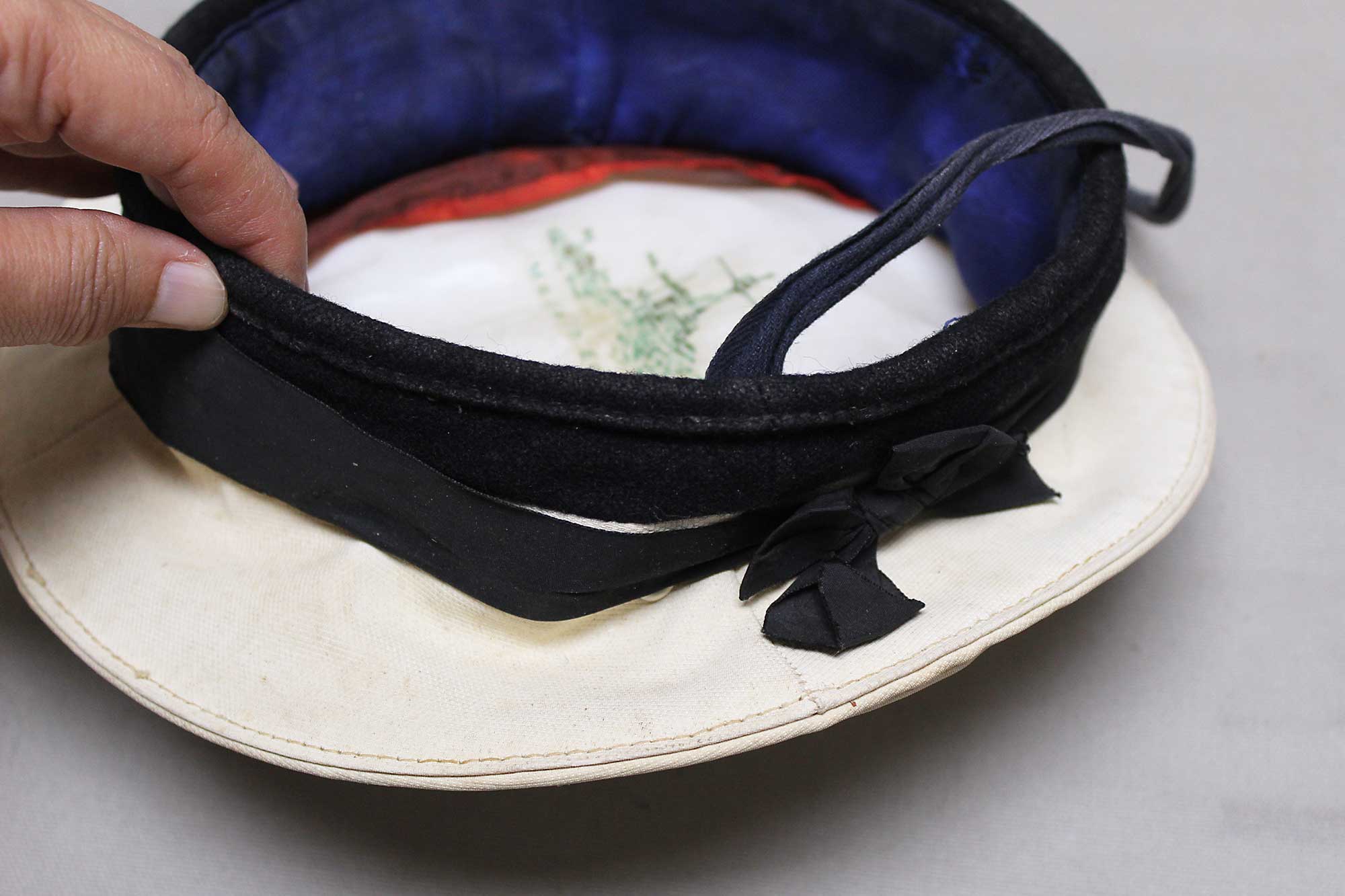 British Royal Navy Sailor Cap HMS Leander . BMX162 - Time Traveler ...