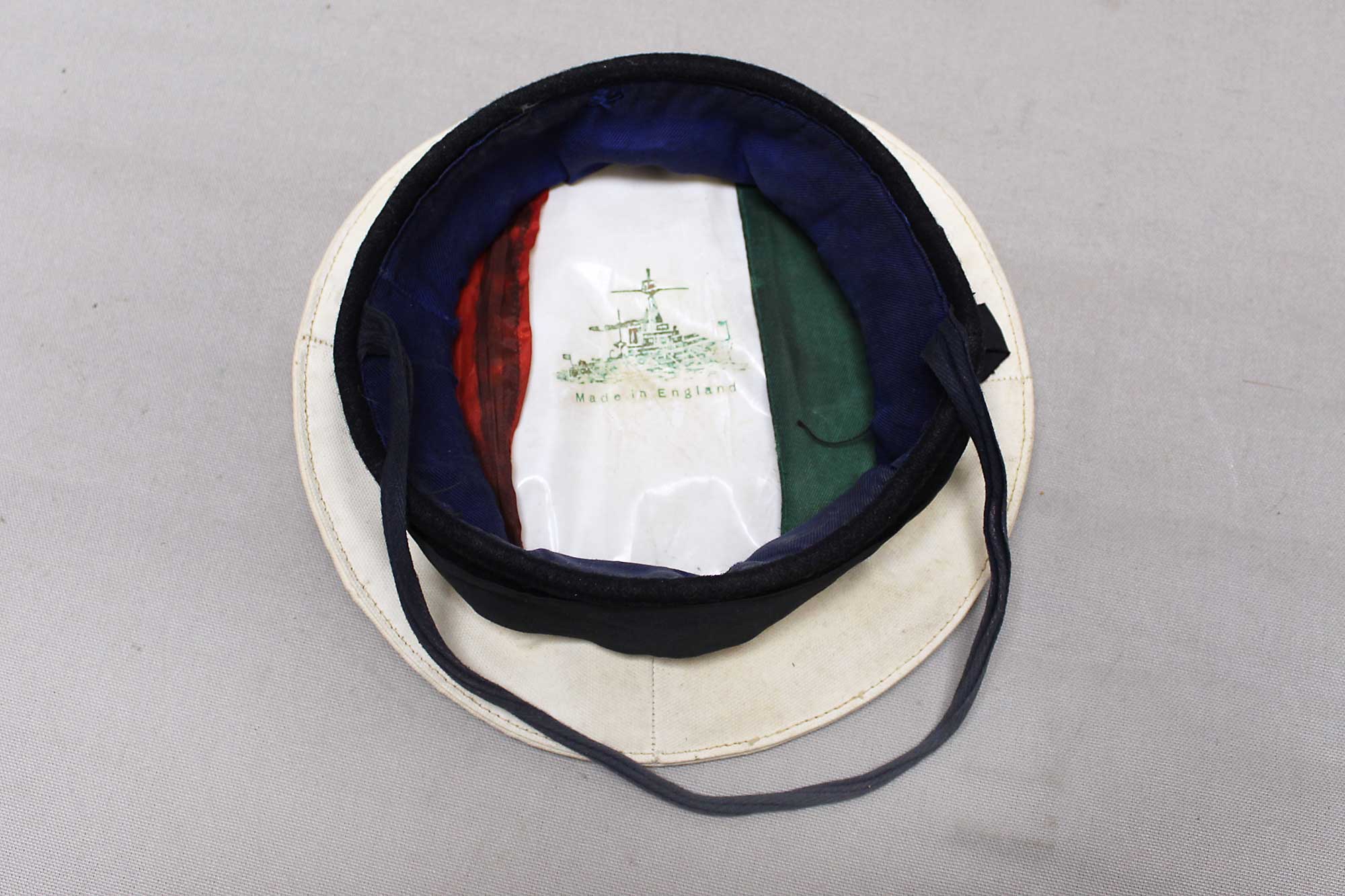 British Royal Navy Sailor Cap HMS Leander . BMX162 - Time Traveler ...