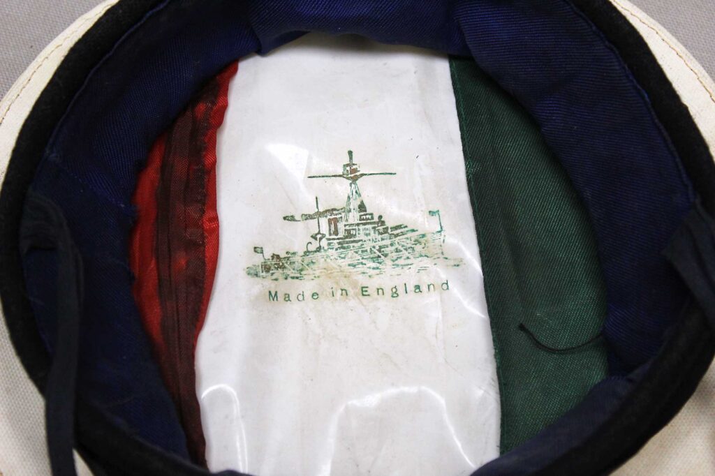 British Royal Navy Sailor Cap HMS Leander . BMX162 - Time Traveler ...