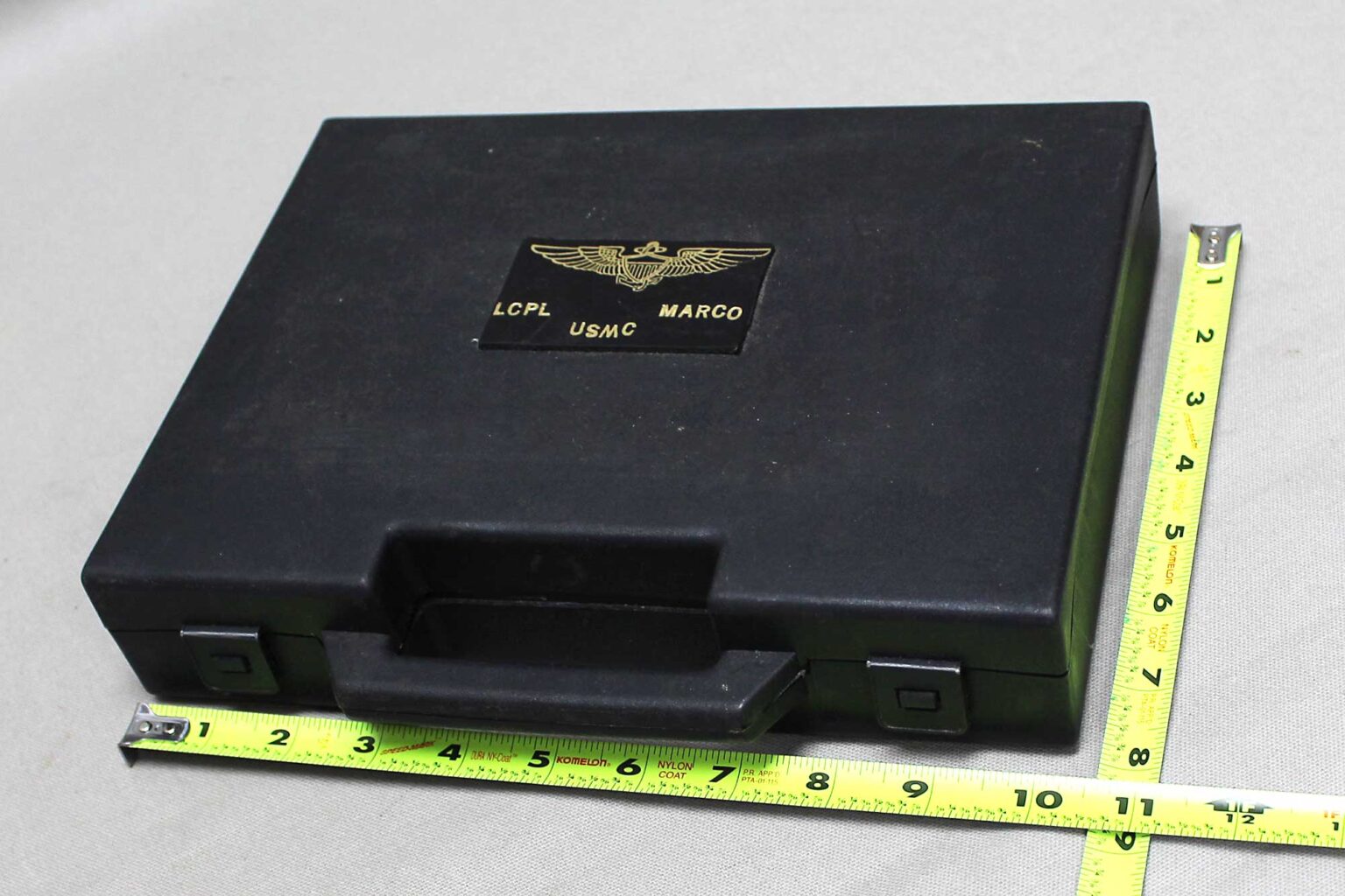 Small Plastic Case - LCPL Marco USMC . FLU3793 - Time Traveler Militaria