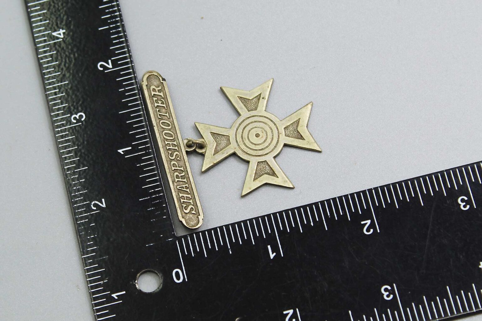 USMC WW1 Sharpshooter Badge . FLU4722 - Time Traveler Militaria