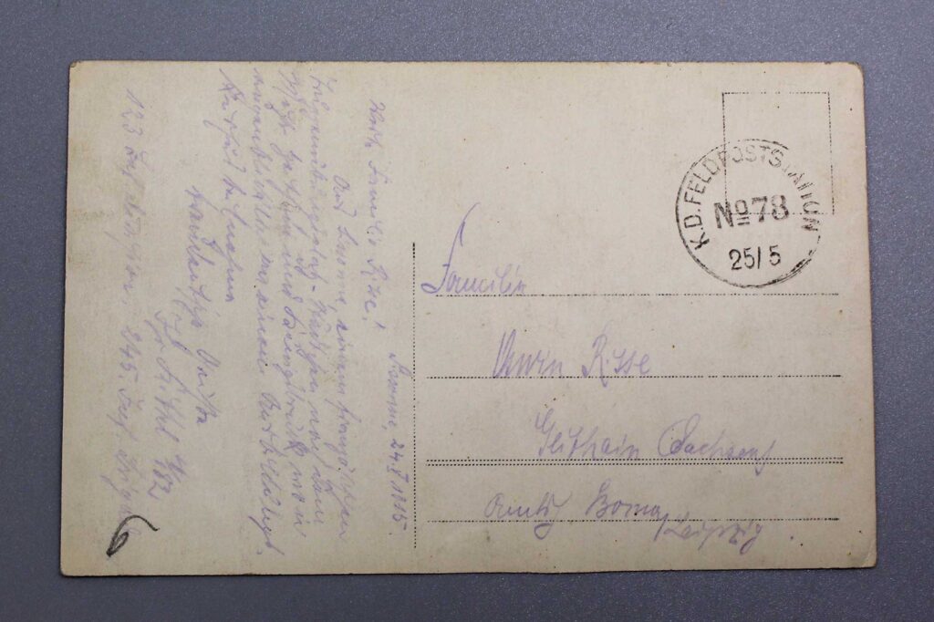 Imperial German Photo Postcard - Feldpost Postmark . GDi222 - Time ...
