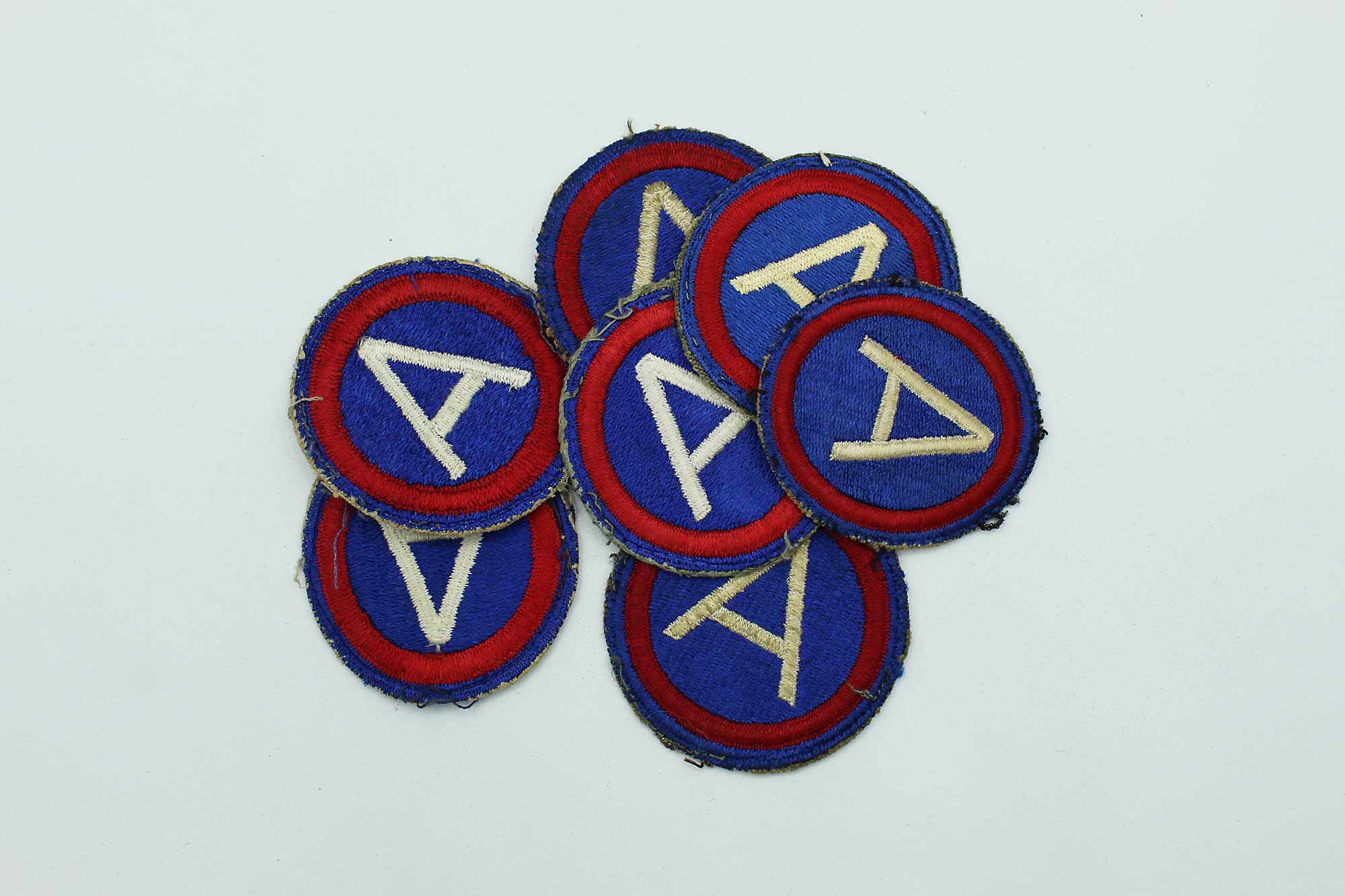 US Army WW2 3rd Army Patch PER PATCH . USP1274 - Time Traveler Militaria