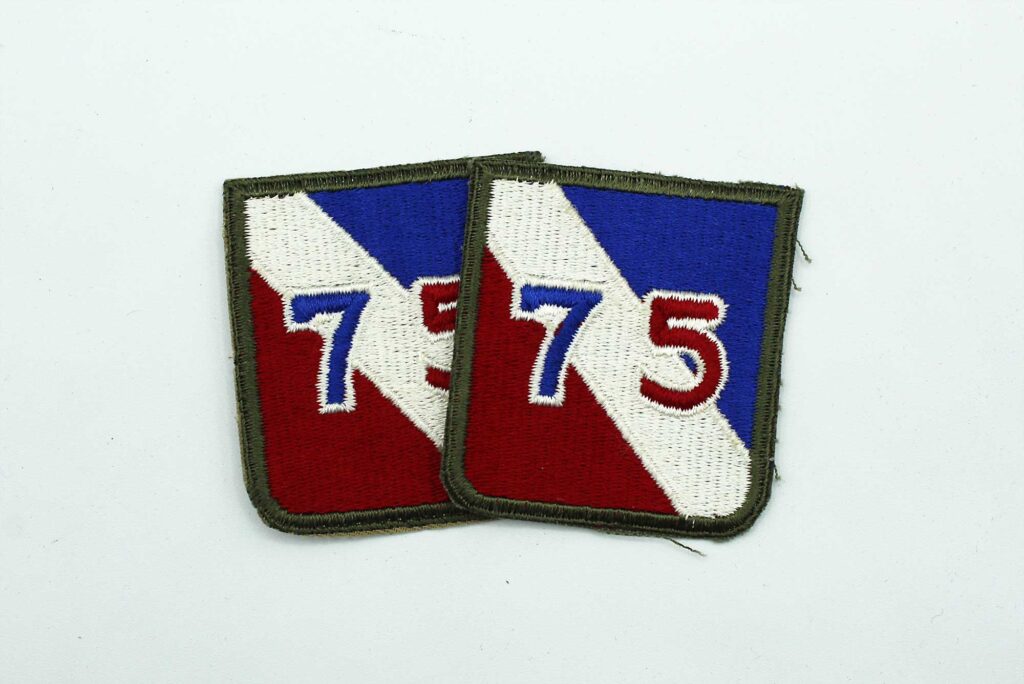 US 75th Infantry Division Patch - PER ITEM . USP1279 - Time Traveler ...