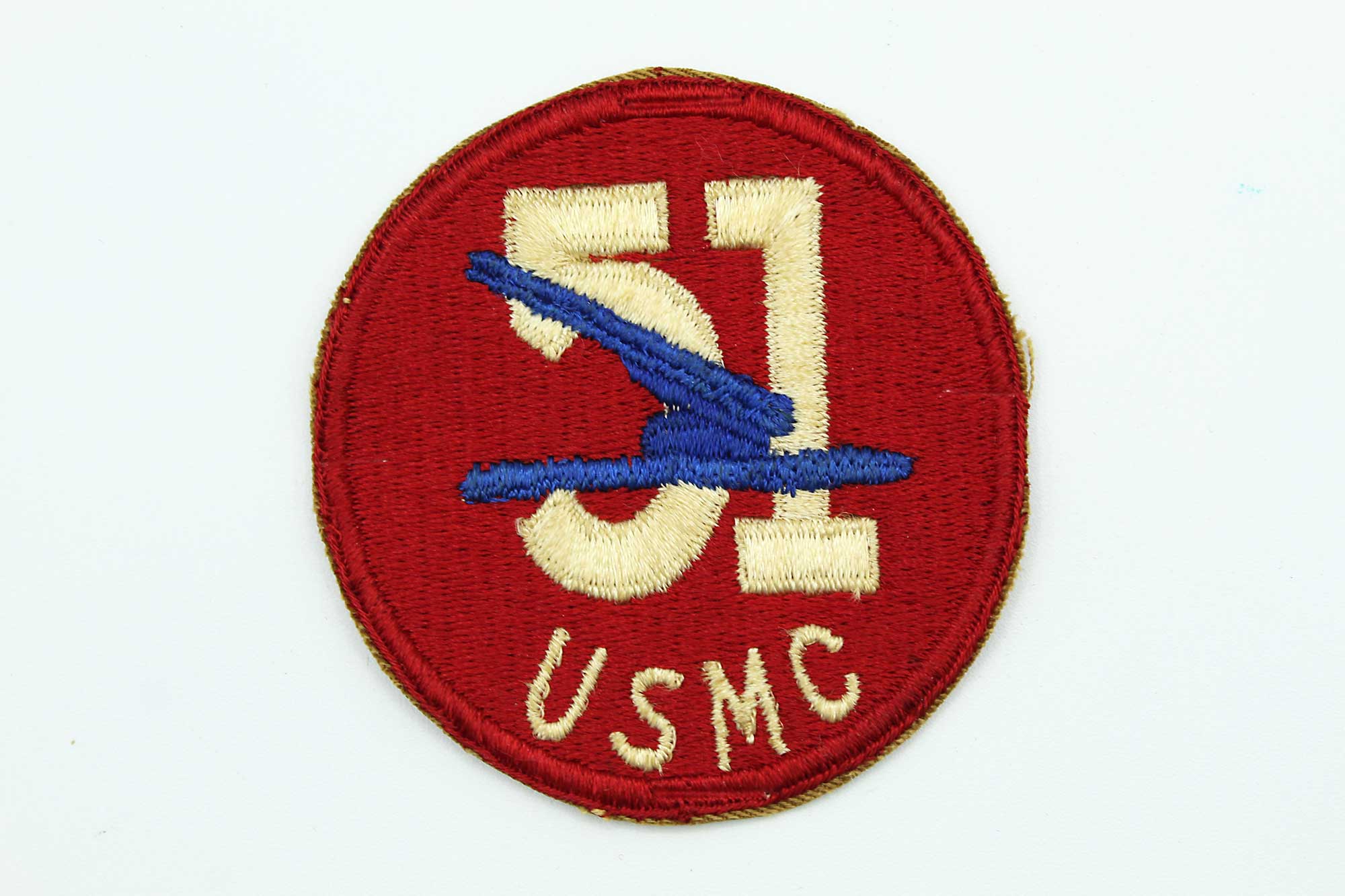 USMC 51st Defense Battalion Patch . USP4018bw - Time Traveler Militaria