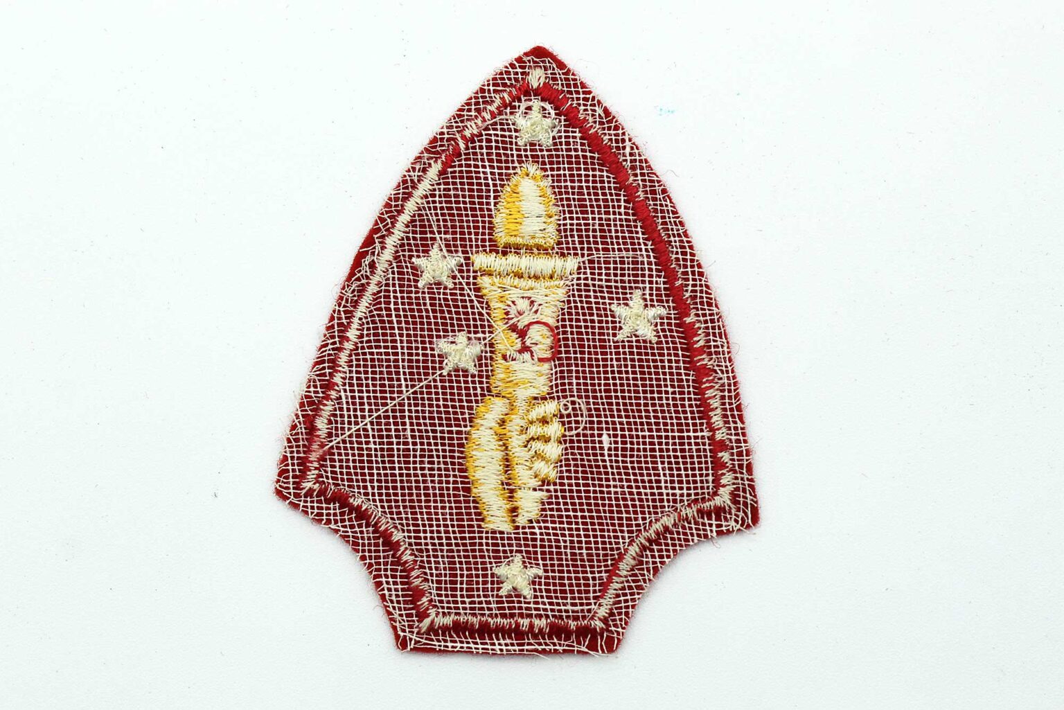 USMC 2nd Marine Division Patch . USP4026bw - Time Traveler Militaria