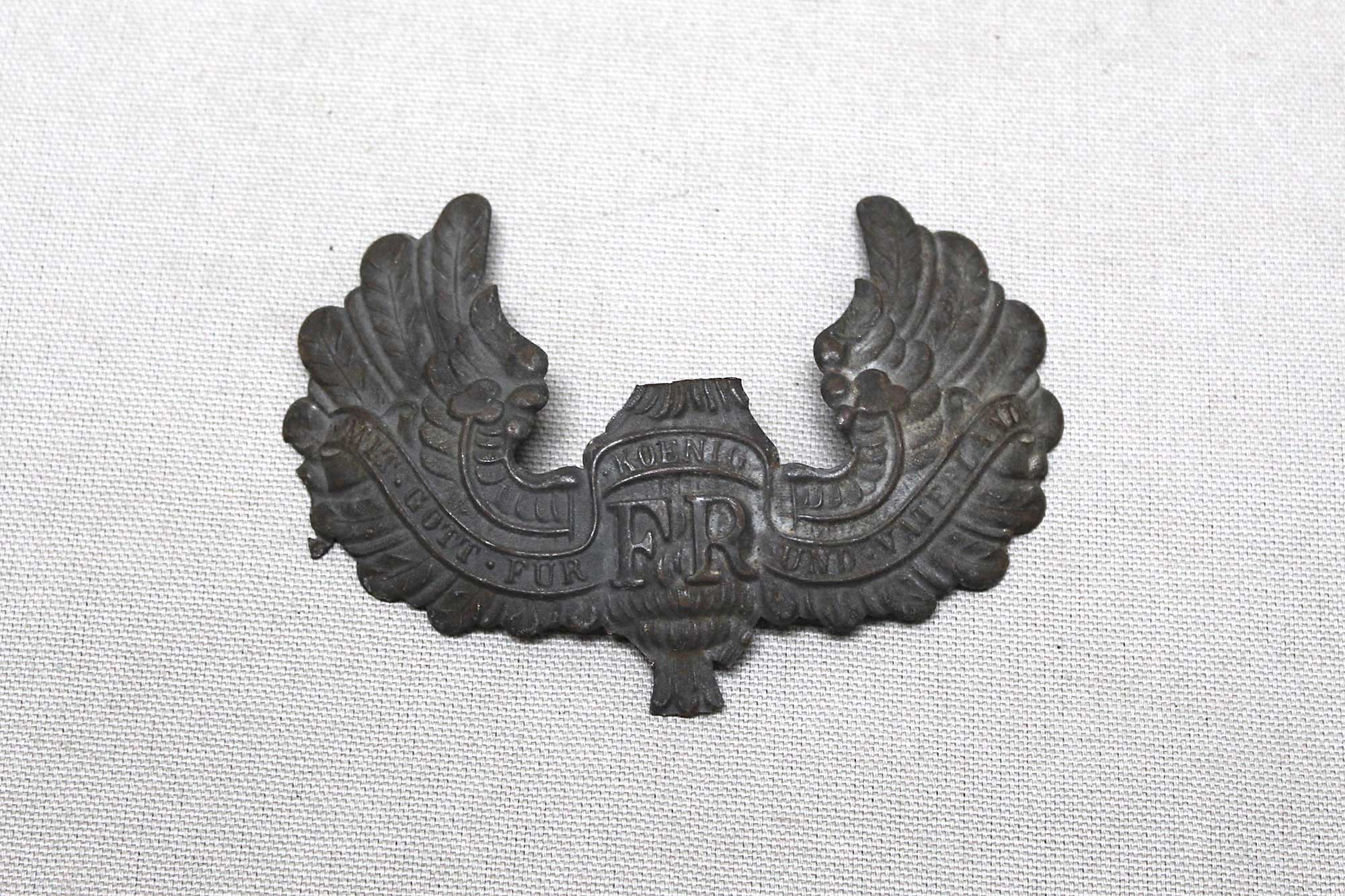 Imperial Pickelhaube Broken Prussian Eagle Plate . HGi288 - Time ...