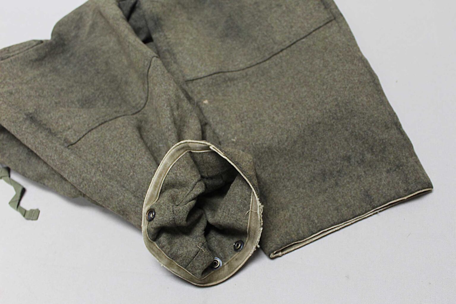1950s-1970s German Army Wool Pants . HM342 - Time Traveler Militaria