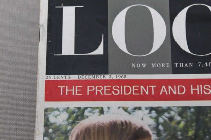 LOOK Magazine December 3 1963 . BOOK196 - Time Traveler Militaria
