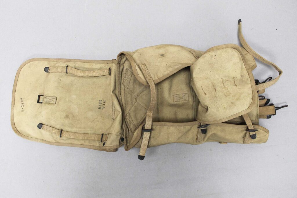 US WW1 Army Haversack 1918 RIA . FLU4740 - Time Traveler Militaria