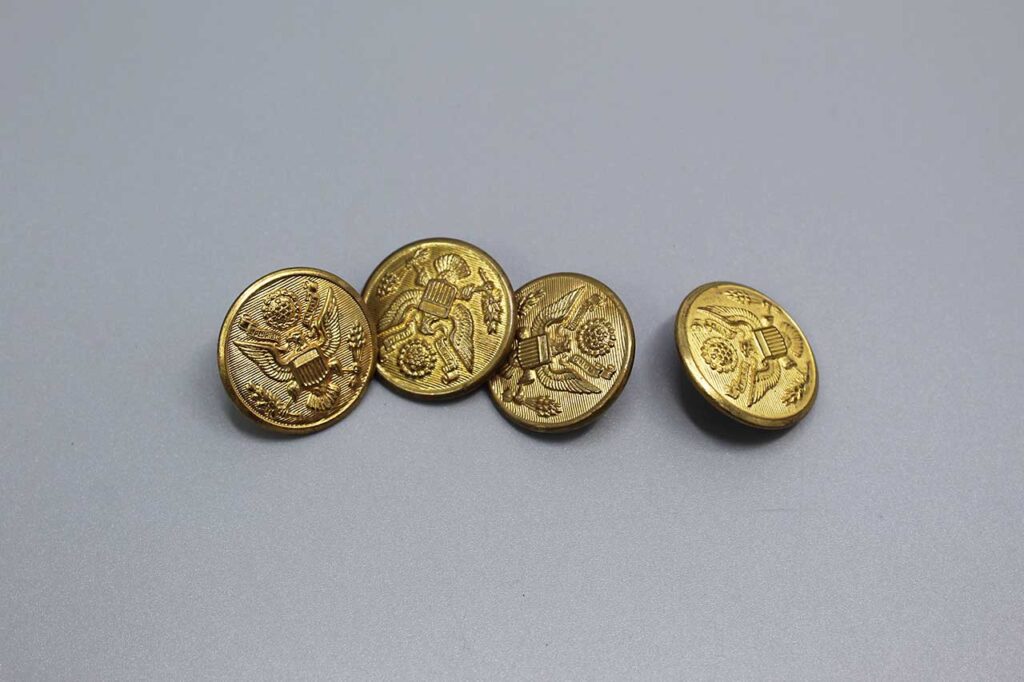 US WW2 Group of Army Large Buttons 1 1/8 Inch . FLU4785 - Time Traveler ...