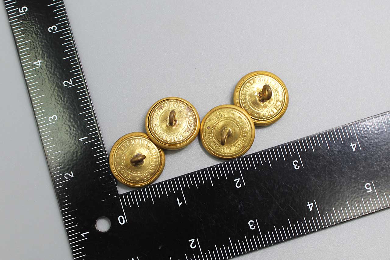 WW2 US Army Group of 4 Buttons - Waterbury . FLU4792 - Time Traveler ...