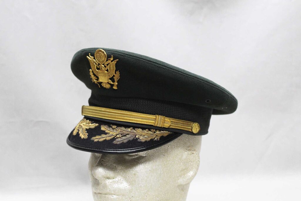 US Army Field Grade Officer Visor Cap - Size 7 . HU1193 - Time Traveler ...