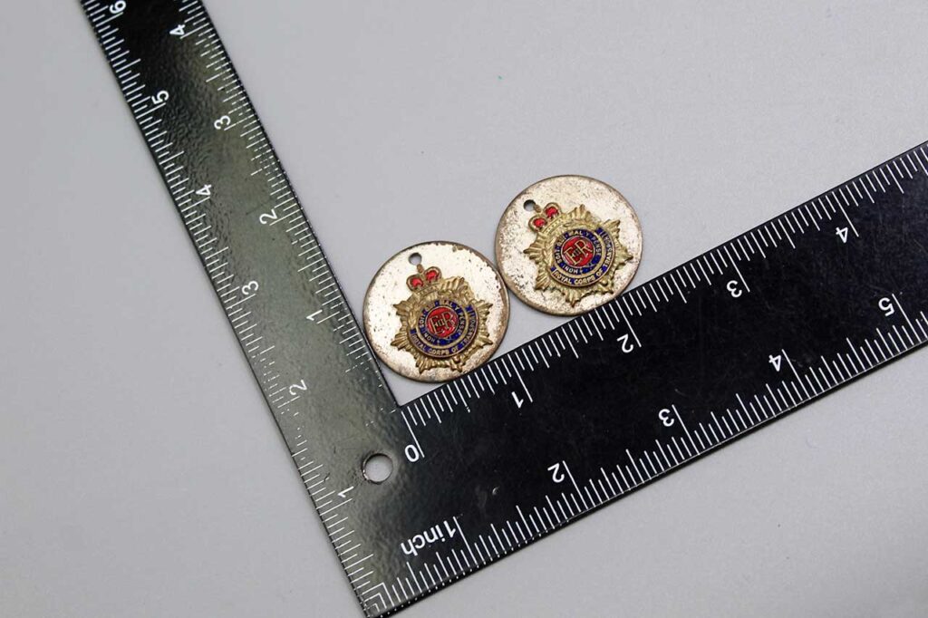 Two British Royal Corps of Transportation Insignia . BM539 - Time ...