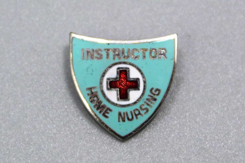 US ARC Instructor Home Nursing Small Pin . FLU4807 - Time Traveler ...