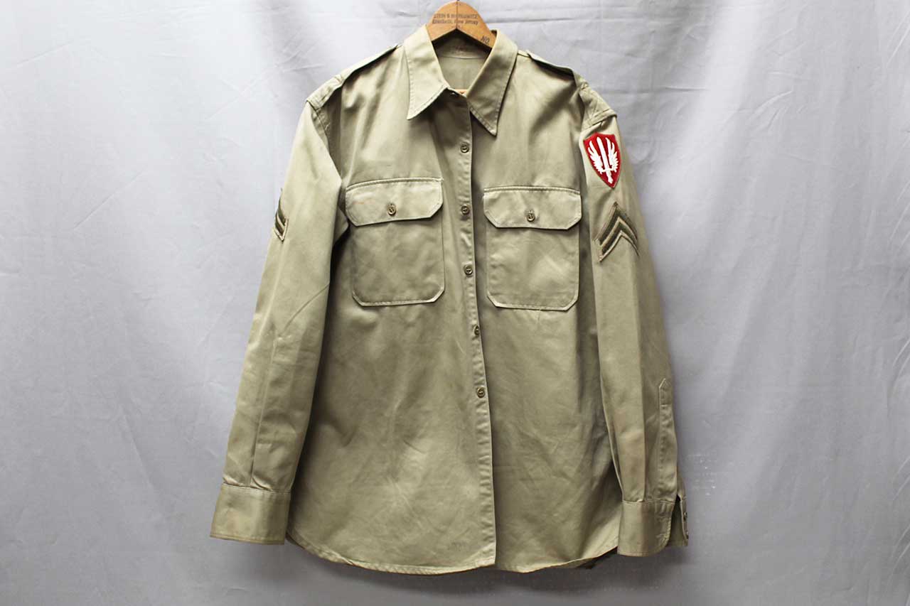 US Army SCARWAF Corporal Shirt - 17x35 . UA1248 - Time Traveler Militaria