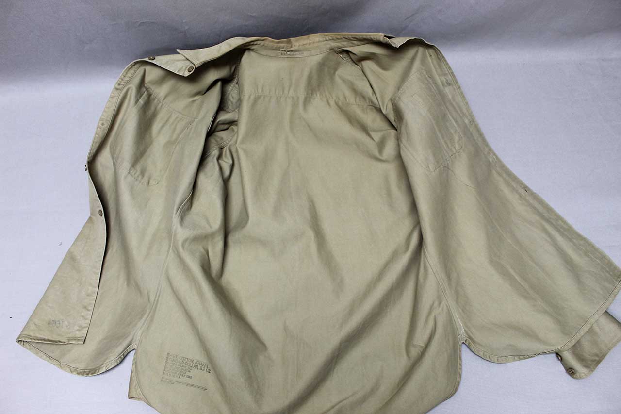 US Army SCARWAF Corporal Shirt - 17x35 . UA1248 - Time Traveler Militaria