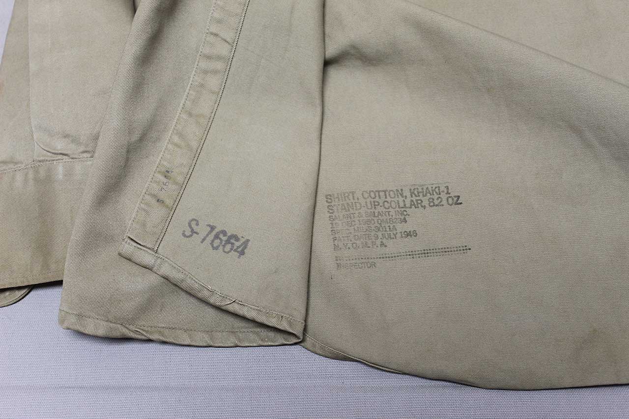 US Army SCARWAF Corporal Shirt - 17x35 . UA1248 - Time Traveler Militaria