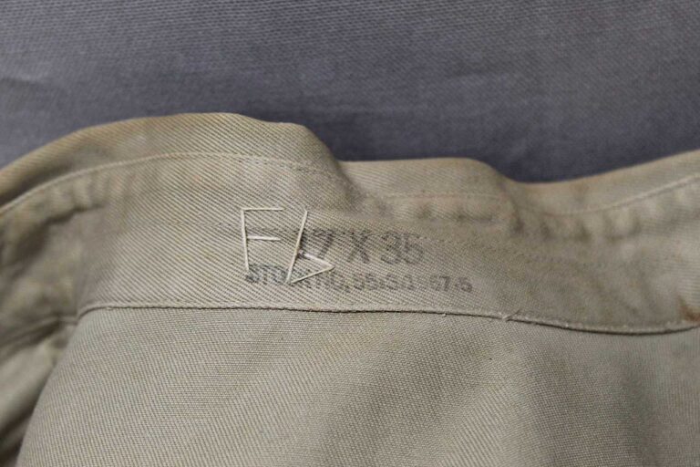 US Army SCARWAF Corporal Shirt - 17x35 . UA1248 - Time Traveler Militaria