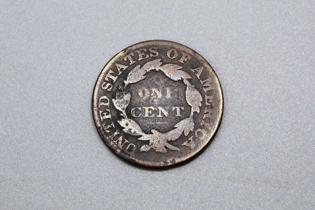 1827 US Large Cent Coin . COIN222 - Time Traveler Militaria