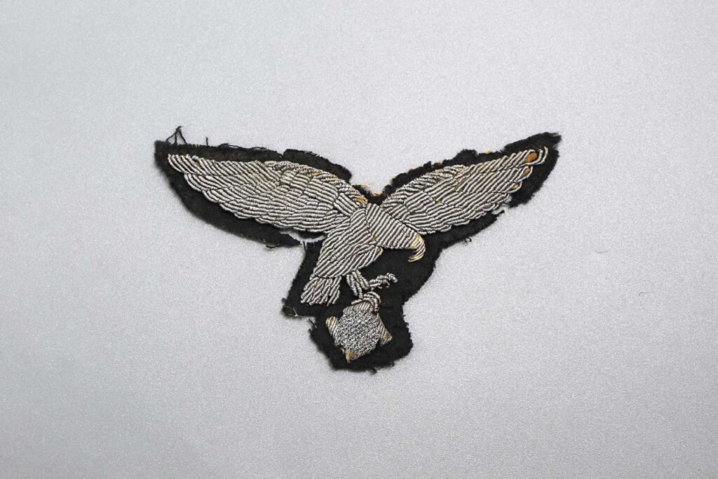 WW2 Luftwaffe Officer Droop Tail Bullion Eagle . EFL6245cxa - Time ...