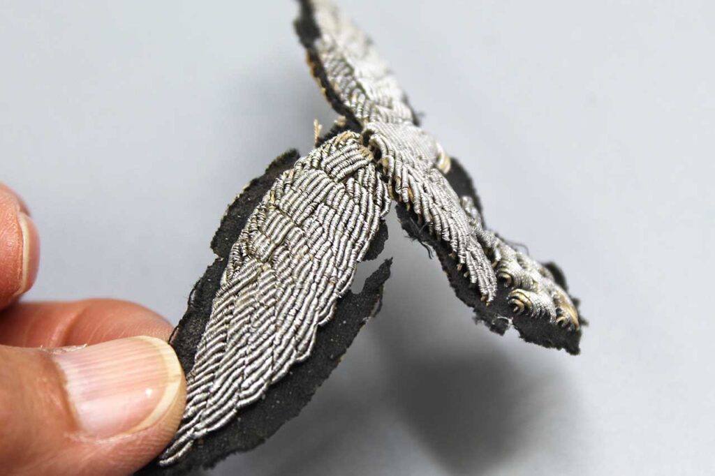 WW2 Luftwaffe Officer Droop Tail Bullion Eagle . EFL6245cxa - Time ...