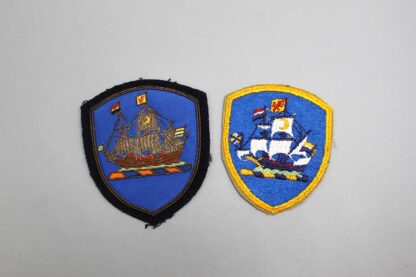 US NY National Guard Patches - Pair . USP1286 - Time Traveler Militaria