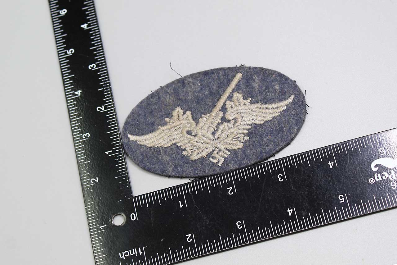 WW2 Luftwaffe Flak Artillery Trade Insignia . EFL4717b - Time Traveler ...