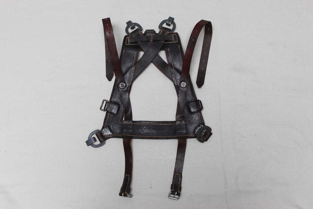 WW2 German Leather A-frame . EFL6261cxa - Time Traveler Militaria